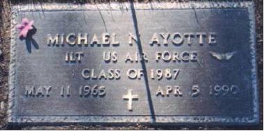 In remembrance of Lt. Michael Ayotte USAF | The Sabine Index